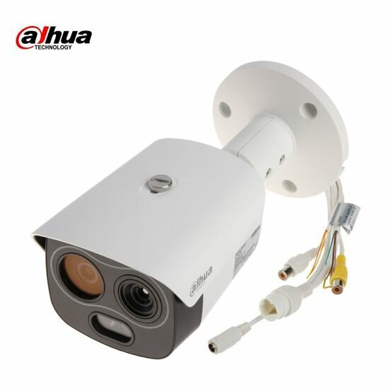 Dahua DHI-TPC-BF1241-T 4Mp 4mm Sabit Lens 30Mt Ip67 PoE H.265 Bullet Termal Hibrit Mini Ip ...